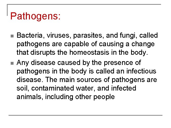 Infectious Disease Bacteria Friend or Enemy WHAT IS