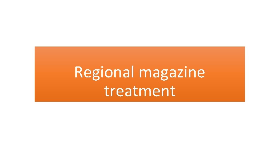 Regional magazine treatment Title and masthead design I