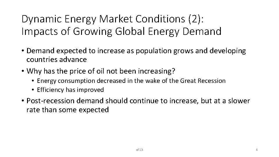 Chapter 15 Energy and Sustainability Part B There