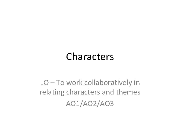 LO To recognise and understand the symbols Russell
