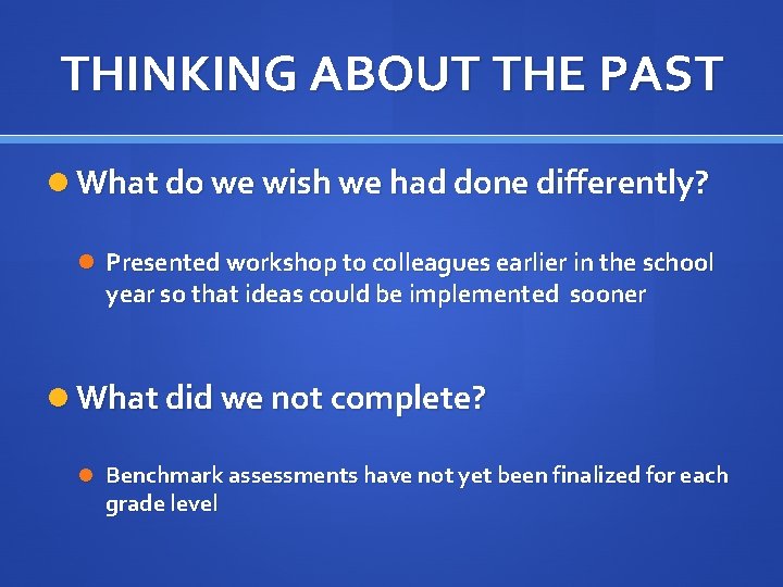 ROBBINSVILLE PUBLIC SCHOOL DISTRICT Presentation of Learning June