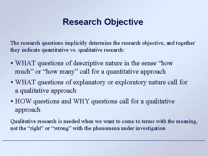 Writing Research Question and Research Objectives Selecting and