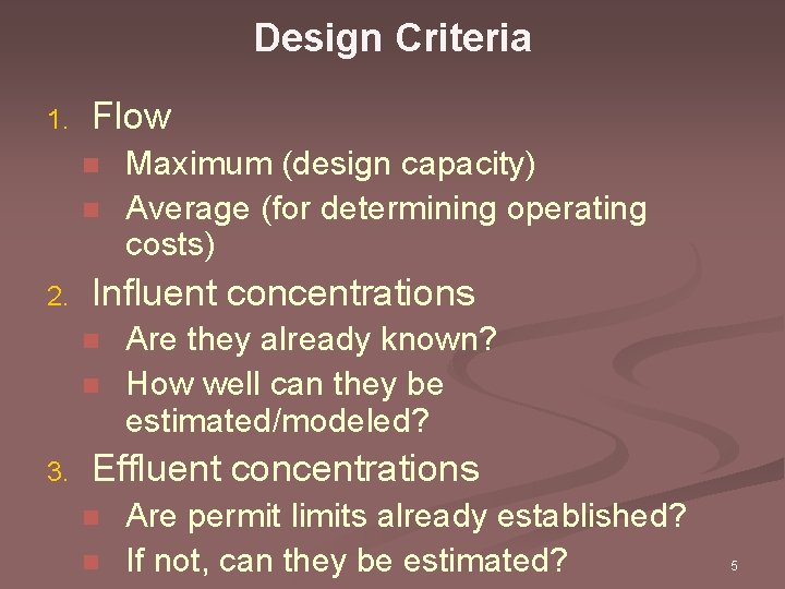 Methodology and Processes for Mine Water Treatment February