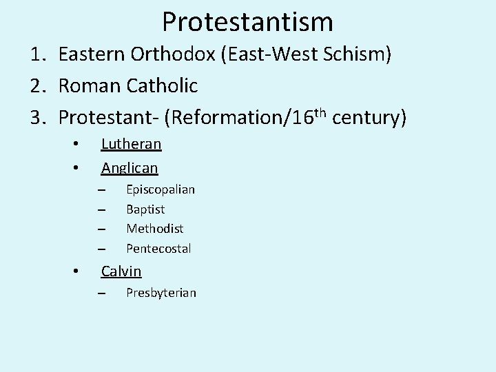 Martin Luther and the Protestant Reformation Mr Booths