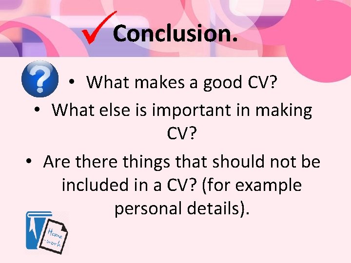 Curriculum Vitae CV Aim to write a simple
