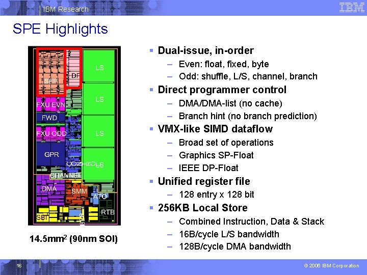 IBM Research Cell Broadband Engine BE Processor Tutorial