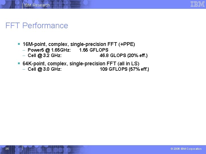 IBM Research Cell Broadband Engine BE Processor Tutorial