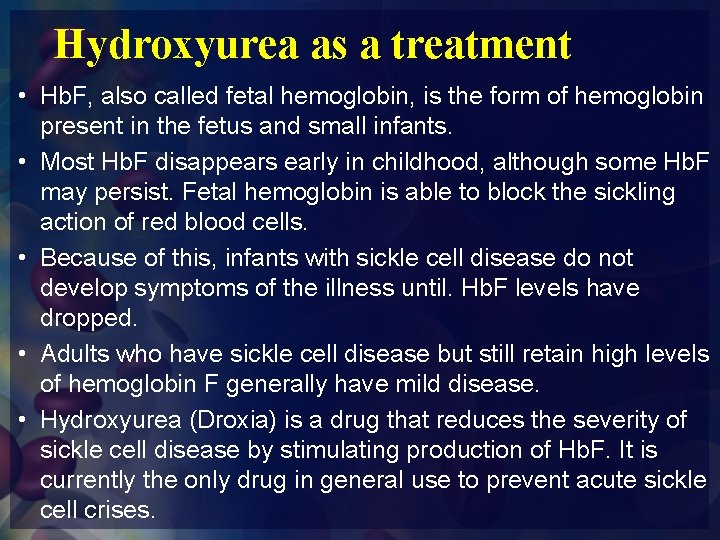 Practical Hematology Lab LAB 6 Sickle Cell What