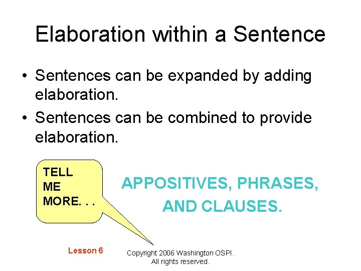 Elaboration Strategic Teaching to Improve Student Writing Part