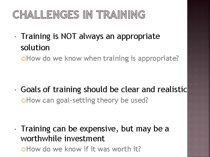 CHAPTER 8 TRAINING AND DEVELOPMENT MGT 3513 Introduction