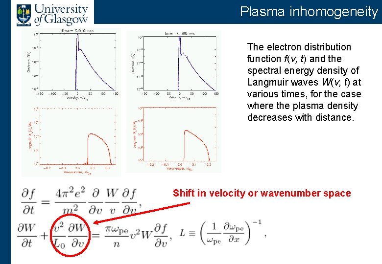 Plasma turbulence in inhomogeneous plasma and the number