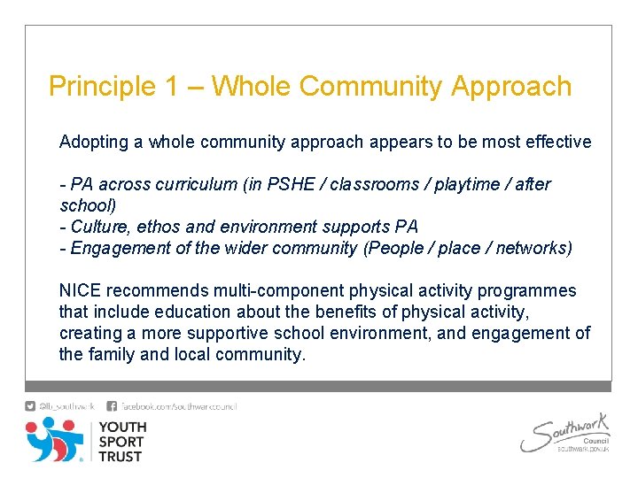 The wider health benefits of physical activity what