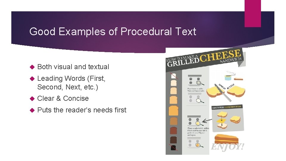 Procedural Text Lesson Bell Ringer Do the Survey