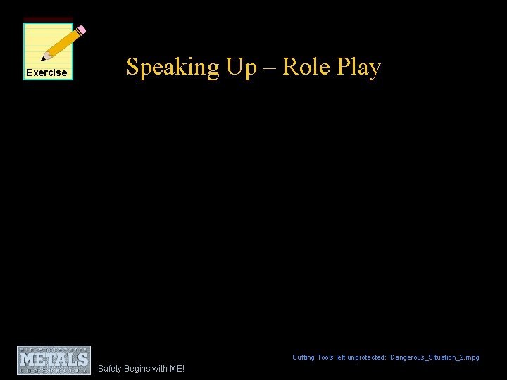 Safety Begins with ME Module 3 Influencing Safe