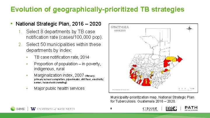 Prioritizing TB Active Case Detection in Guatemala Jennifer