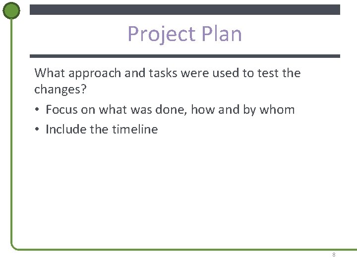 YOUR PROJECT NAME Office Department Division Presentation Date