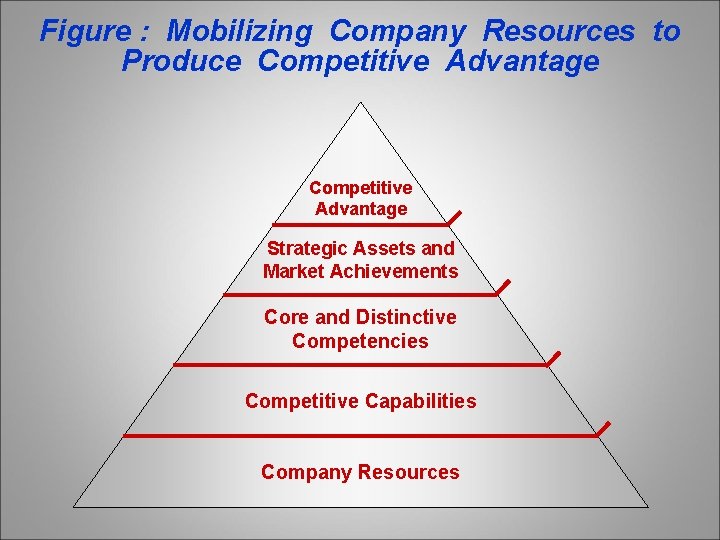 Evaluating Company Resources and Competitive Capabilities Understand what