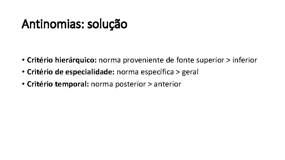Sistematicidade e antinomias MED Aula 10 Prof Rafael