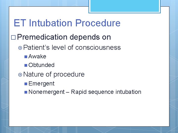 Artificial Airways Artificial Airways Endotracheal ET intubation Placement