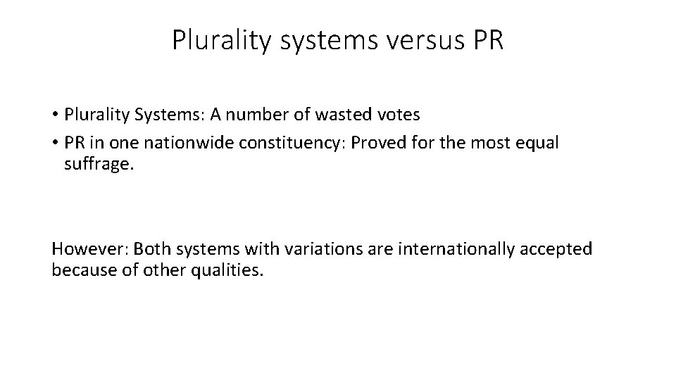 Equal Suffrage Venice Commission Opinions and Election Observation
