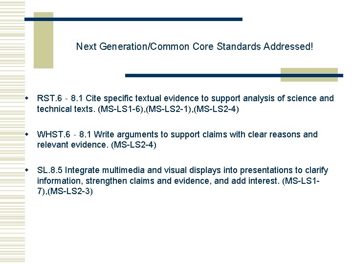 Lesson 1 Practicing Safety in the Lab Reminder
