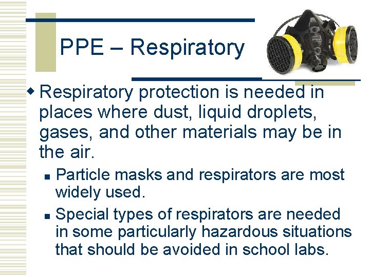 Lesson 1 Practicing Safety in the Lab Reminder