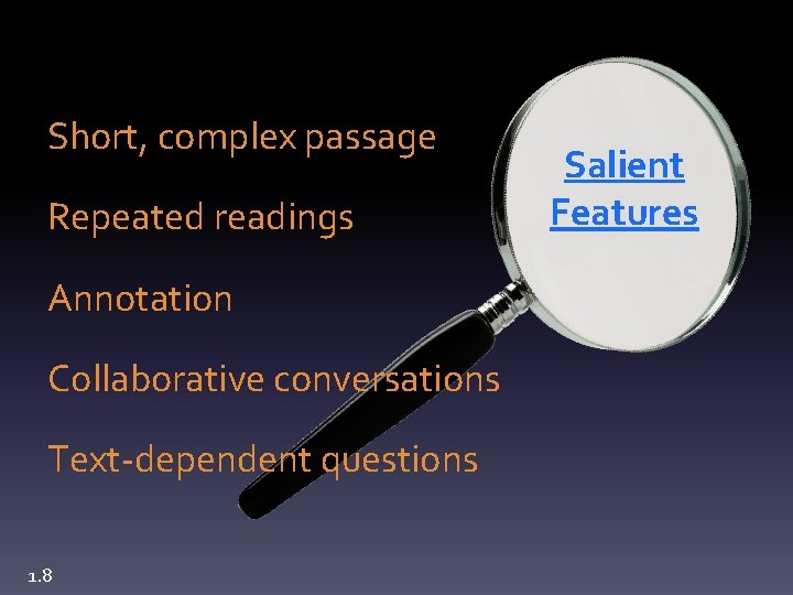 Module 1 Chapter 1 Creating Effective Close Reading
