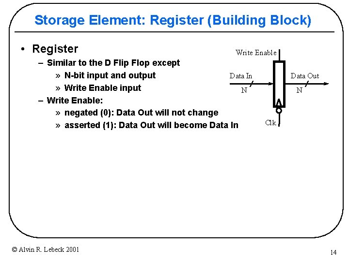 Lecture 3 Review CPU Design Alvin R Lebeck