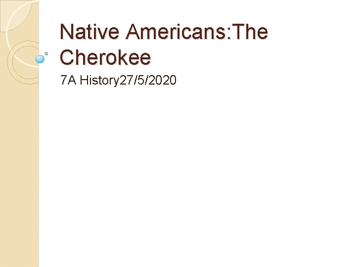 Native Americans The Cherokee 7 A History 2752020
