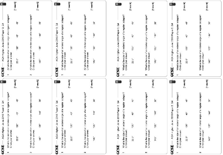 Angles Mixed With Circle Theorems Higher GCSE Questions