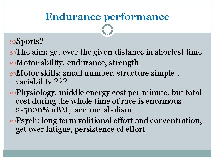 The Theory of Sport Training Basic Principles LESSON