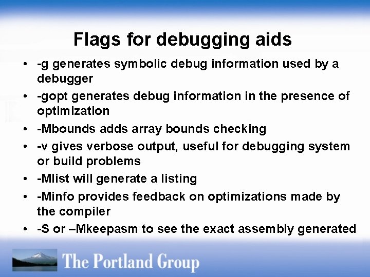 PGI Compilers Tools for Scientists and Engineers September
