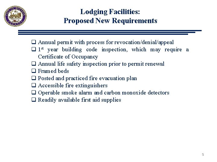 Boarding HomesLodging FacilitiesCorrectional FacilitiesAlternate ...