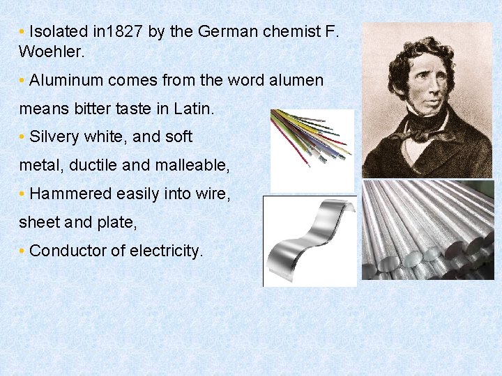 ALUMINUM Isotopes 27 Al and 26 Al 1