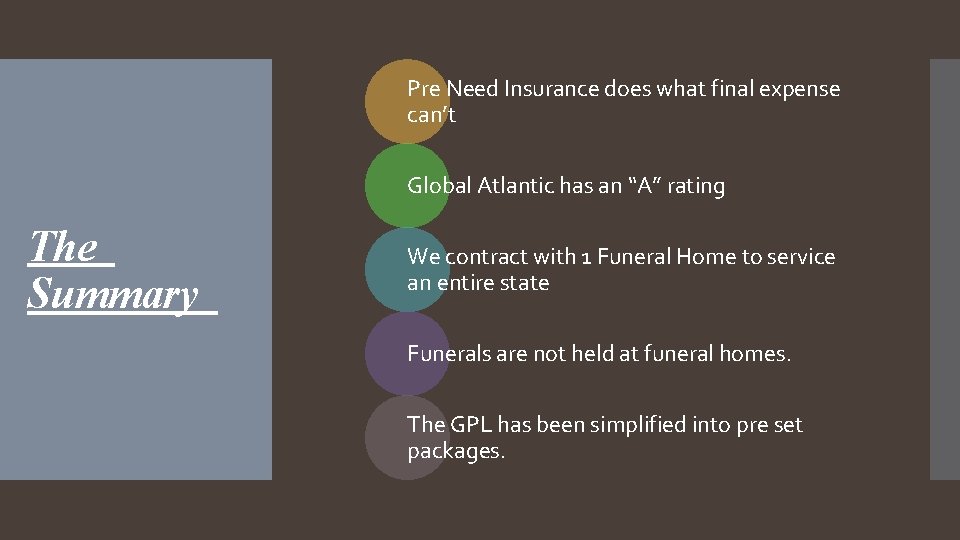 Pre Need 101 Module 1 The Backdrop The