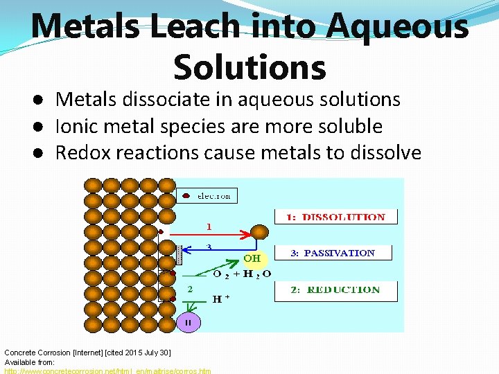 Leaching of Toxic Metals from Electronic Waste Benjamin