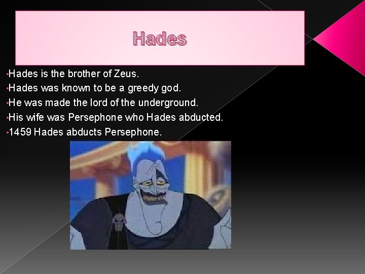 Greek mythology By Ryvver Jenkins 7 th period