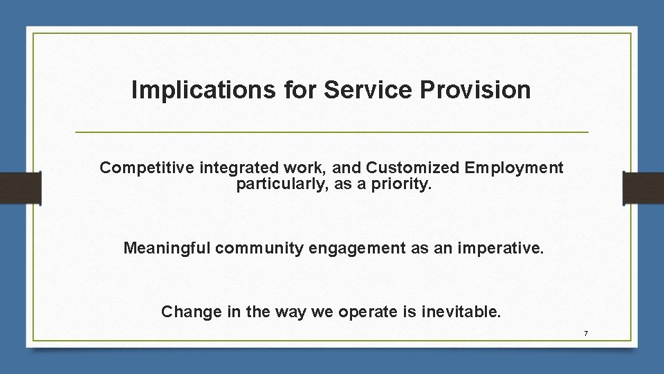 Best Practices in Provider Self Analysis for Transformation