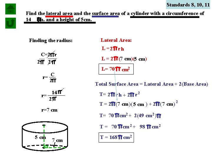 Standards 8 10 11 Classifying Solids Surface Area