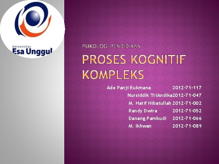 Ade Panji Rukmana 2012 71 117 Nursiddik Tri