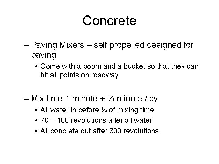 Concrete Asphalt Concrete Batching process of proportioning cement