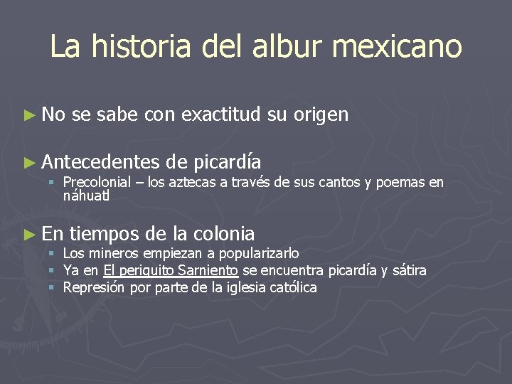 El albur mexicano La violencia del argot Elementos