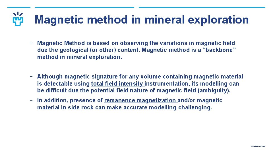 Modelling of airborne Full Tensor Magnetic Gradiometry using
