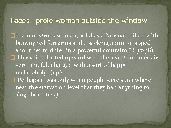 1984 Part 2 Chapter 4 pg 136 147