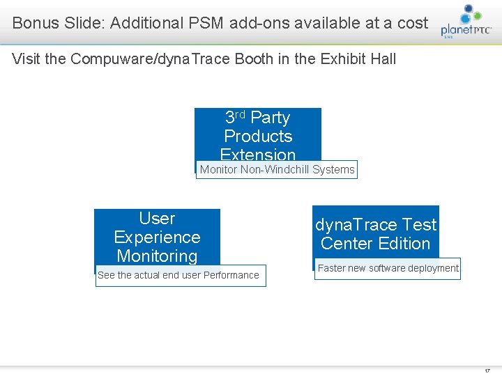 Understanding the New PTC System Monitor PSMDynatrace Applications