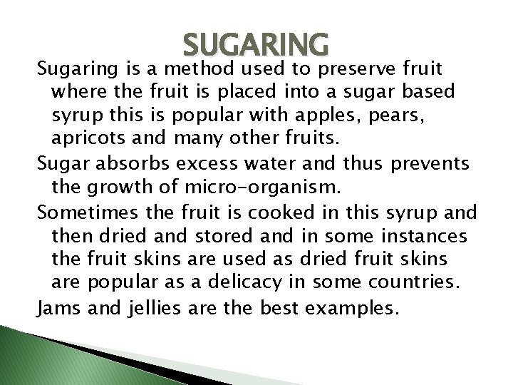 Hygiene and Food Safety Food has to be