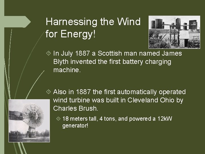 Wind Energy Shaw STEM Lab 2013 2014 Background