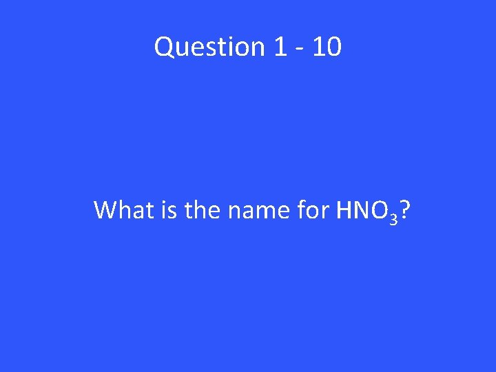 First Semester Chemistry Bonding Chemical Reactions and Nomenclature