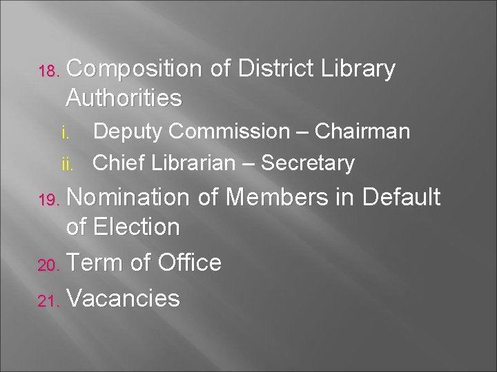 KARNATAKA PUBLIC LIBRARY ACT 1965 Introduction The wise