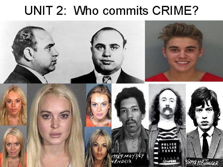UNIT 2 Who commits CRIME SELFTEST Why do